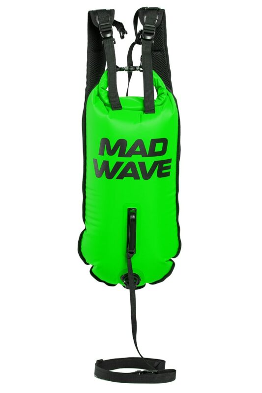 MAD WAVE DRY BAG / swimming buoy with waterproof packsack - Powerbreather