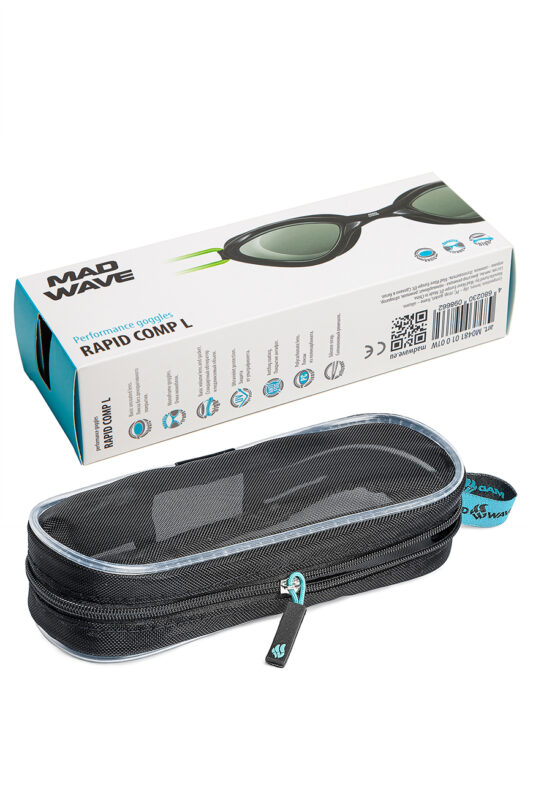MAD WAVE RAPID COMP L, black/green - Powerbreather
